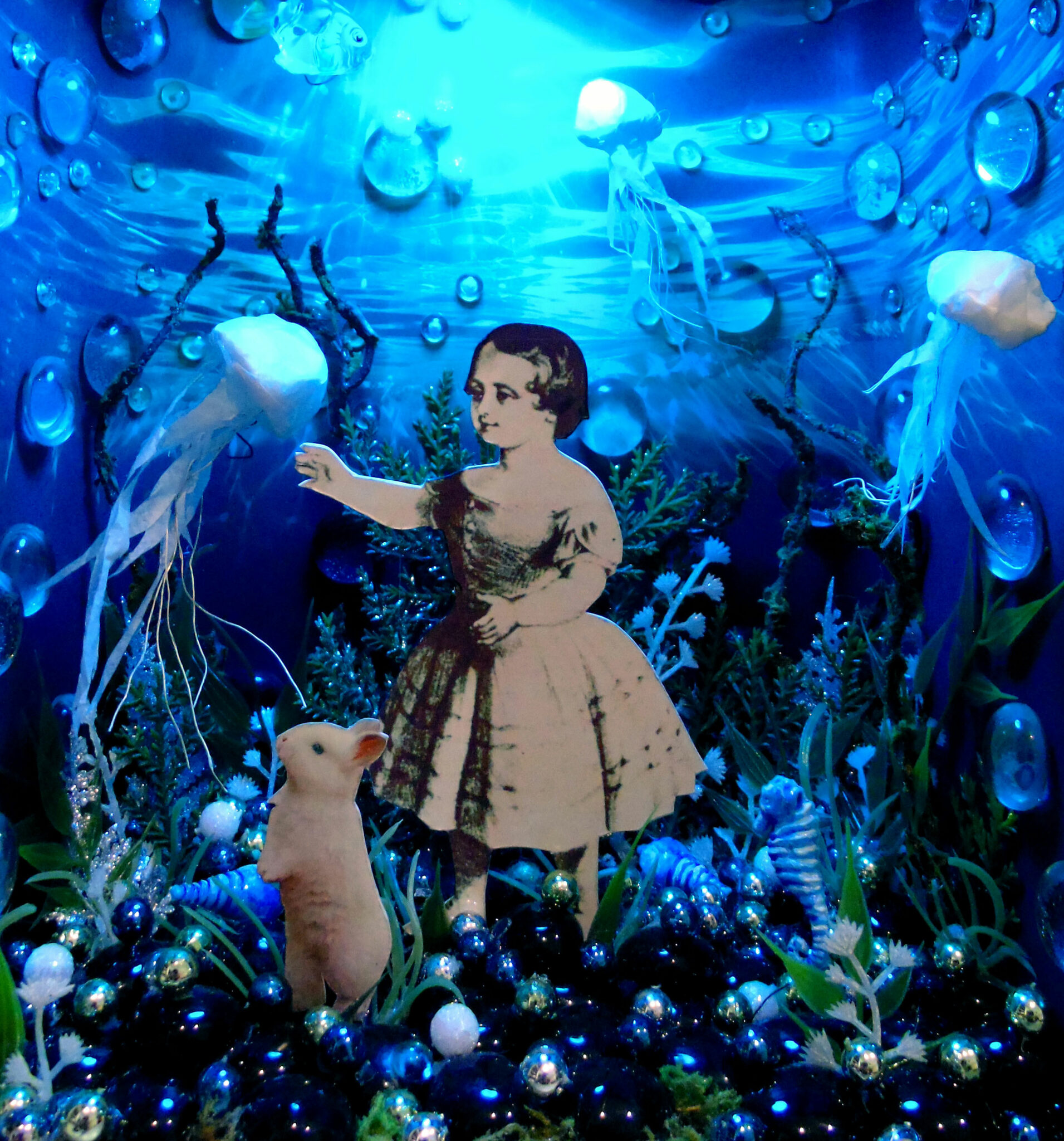 L'imaginerie, peinture, collages & dioramas par Élodie Barre - Espace ...